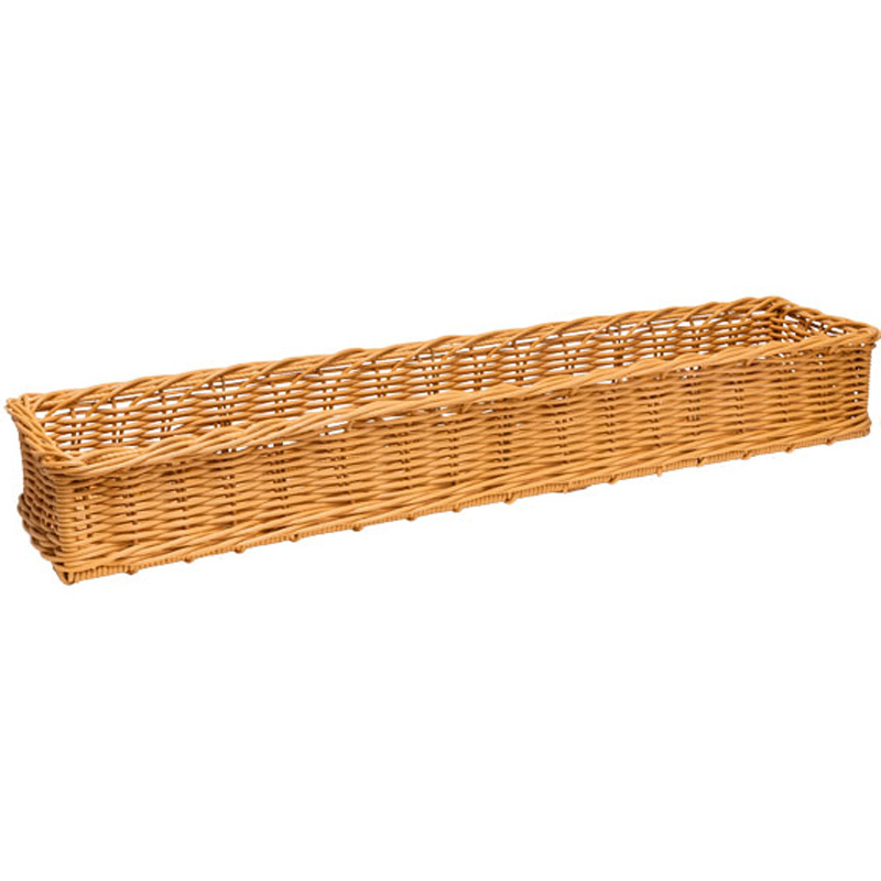 Narrow Food Grade Rectangular Basket - Fresh Produce Displays