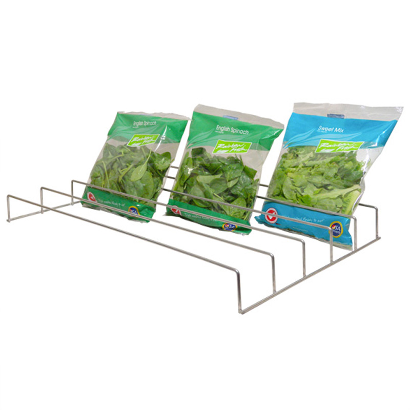Stainless Steel Pre-pack Bag Holder - Fresh Produce Displays